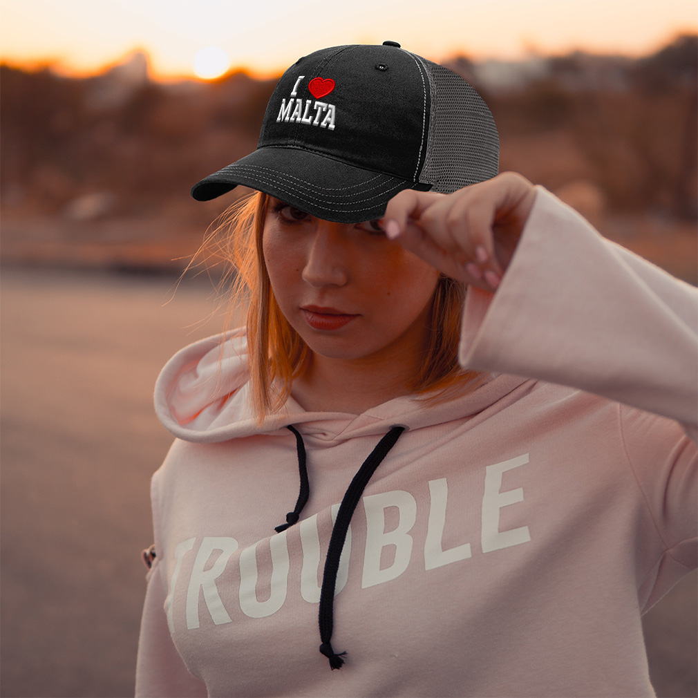 Richardson Trucker Mesh Hat I Love Malta I Love Cotton Dad Hats for Men ...
